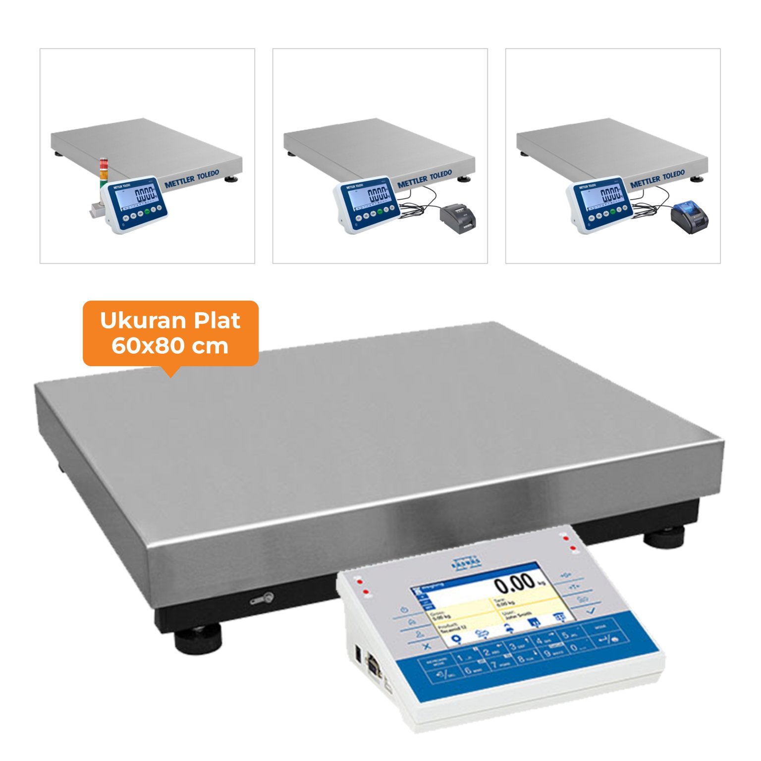 Jual Timbangan Mettler Toledo IND231 Floor Scale (120x120) » Timbangan ...
